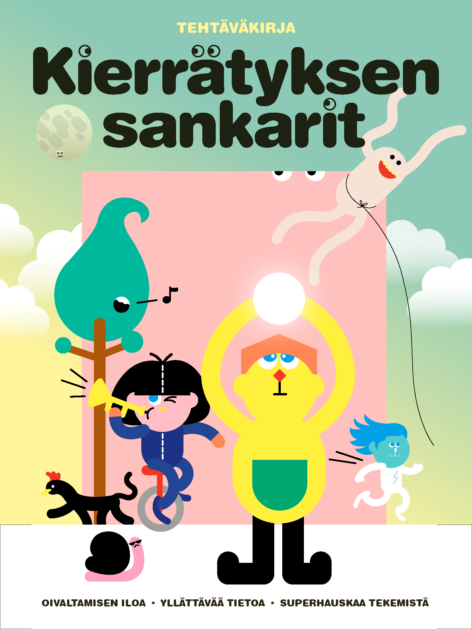 Kierrätyksen sankarit -tehtäväkirja ladattavissa nyt myös englanniksi